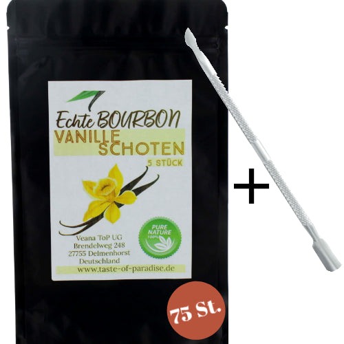 Echte Bourbon Vanilleschoten aus Madagascar - 5 Stk. Premium Gourmet ...